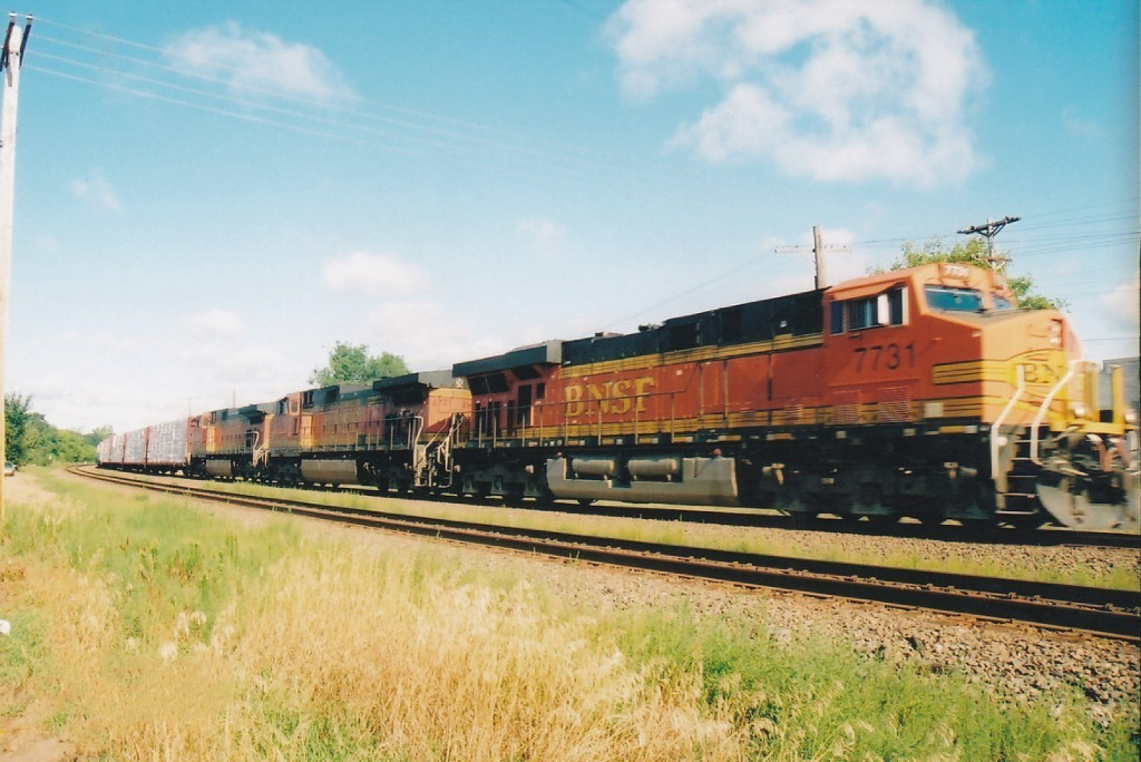 BNSF 7731 East